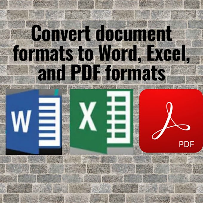 Convert word and excel into pdf by Snimam | Fiverr