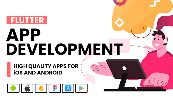 Develop ios app and android app using flutter by Abdullahhrashid | Fiverr