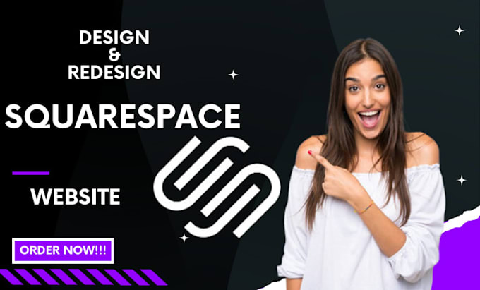 Design and redesign squarespace website by Racheal124 | Fiverr
