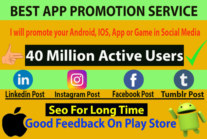 Mobile app promote, game app, android ios app marketing by Promoterapp ...