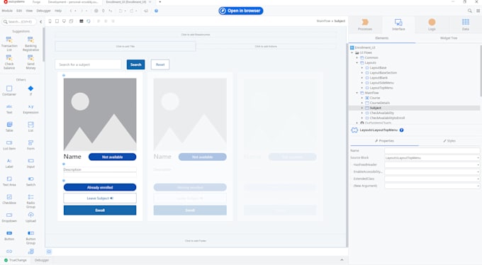Create web and mobile applications using outsystems by Zowhut | Fiverr