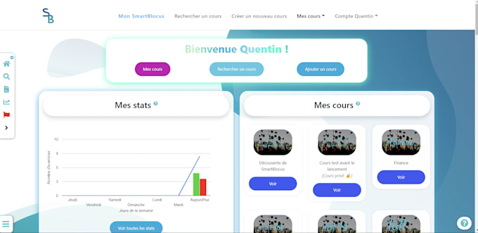 Develop your web app in react and nodejs by Quentinboulange | Fiverr
