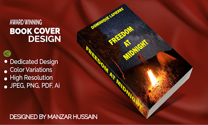 Create an eye catching book cover design by Artbymanzar | Fiverr