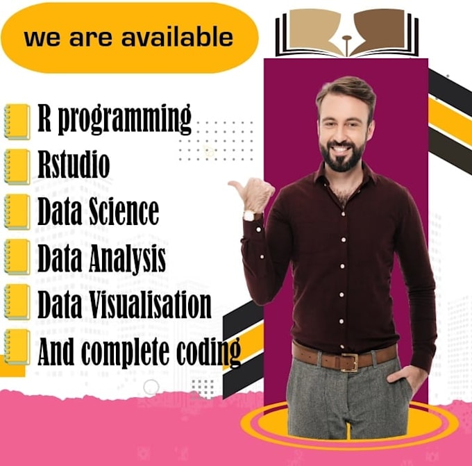 Do tasks in data analysis data visualization in r programming, r studio ...
