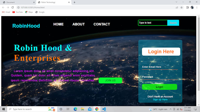 Make a responsive website with custom python programming by ...