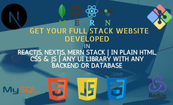 Be Your Full Stack React Js Next Js Mern Stack Developer By Khizraas Fiverr