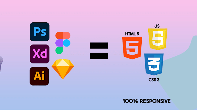 Convert All Your Adobexd Figma Sketch To Html Css And Js By Jgigrec