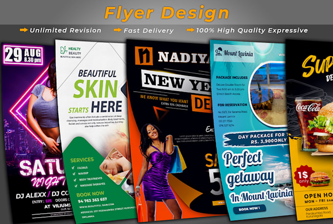 Design sales and discounts flyers, brochures and leaflets by Wdslakshan ...