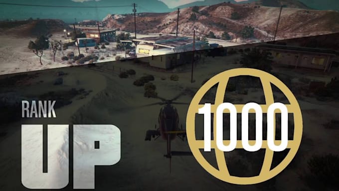 Xp your gta v account up to level thousand in one day by Aroxyz | Fiverr
