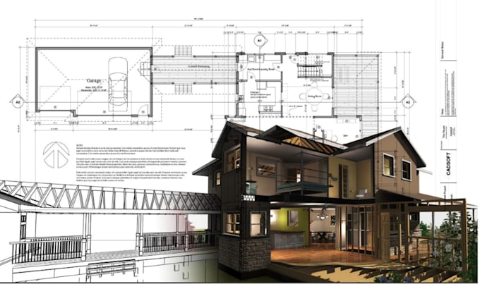 Freelance revit architecture and autocad i make 2d and 3d by ...