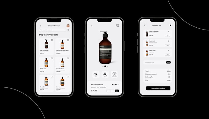 Provide elite and classy ux ui design for your mobile app by Buse_b ...