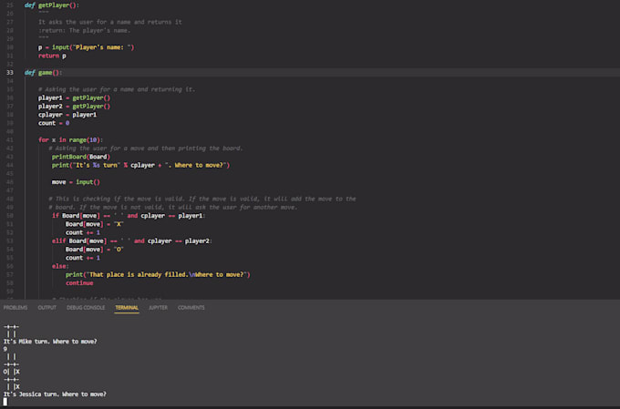 Do a programming project using python by Agamarrag | Fiverr