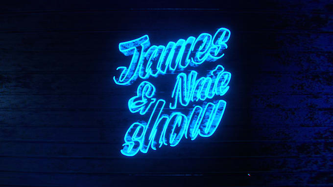 Neon sign logo animation by Angel1223 | Fiverr