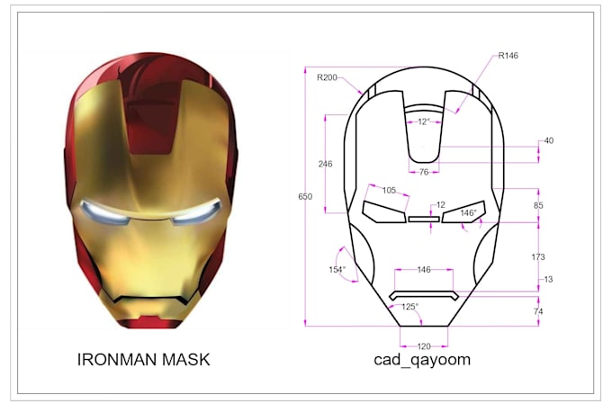 Draw 2d Technical Drawing Dwg Dxf For Manufacturing And