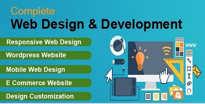 Create a custom website design, backend and api integration by ...