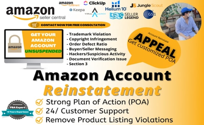 Write amazon appeal letter plan of action suspension reinstatement by ...