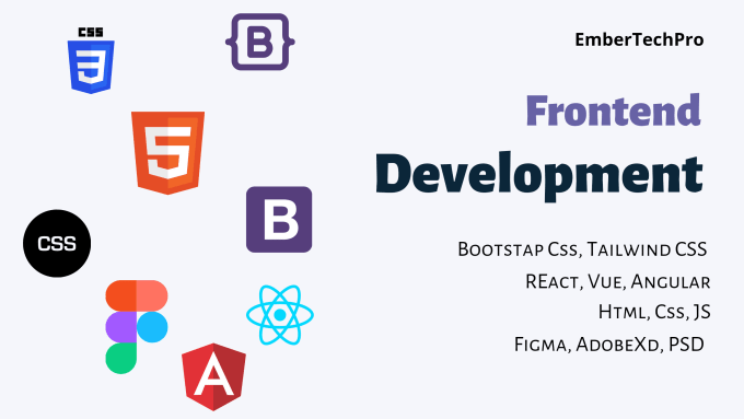 Build Fix Responsive Html Css React Frontend App Webapp By Embertechpro Fiverr