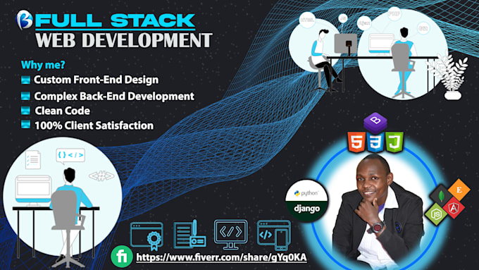 Be your full stack web developer and create stunning website by ...