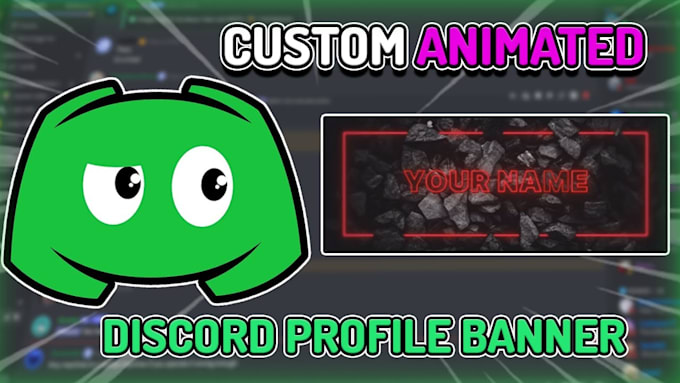 Design animated discord logo, banner with animation by Qunie_00 | Fiverr
