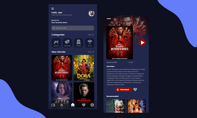 Design mobile app ,ui design by Parvez7491 | Fiverr
