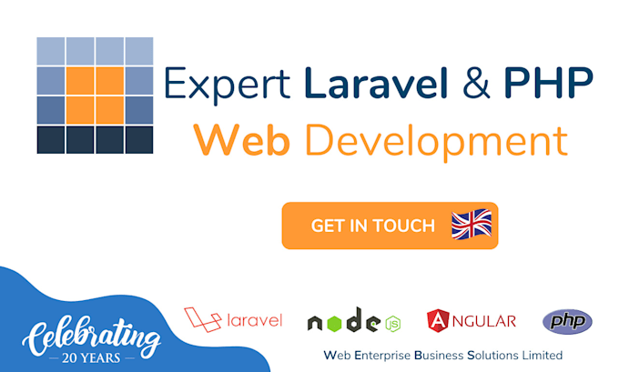 Take on laravel projects by Webgeeze | Fiverr
