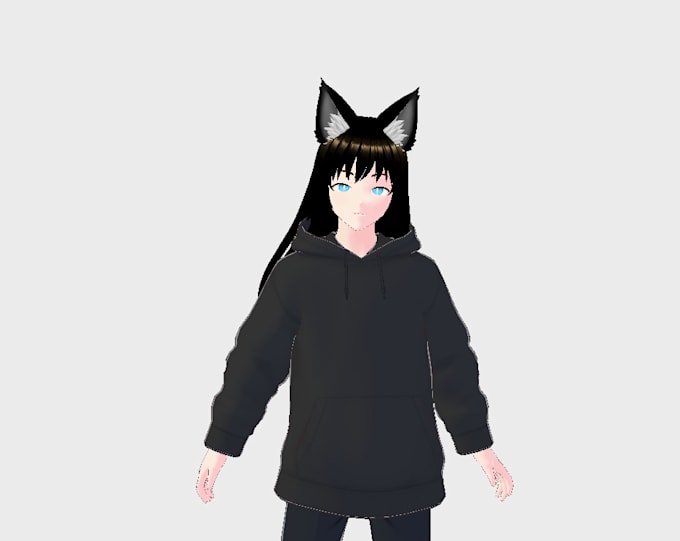 Make basic vtuber models and fully rig them by Sanachanvt | Fiverr