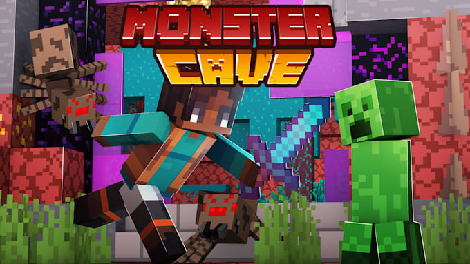 Make the best and most perfect minecraft map keyart by Werzicikdesign ...