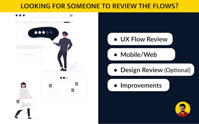 Review ui ux use cases and flows by Shihanmo | Fiverr
