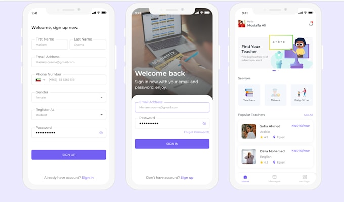 App developer for ios app android app flutter developer by ...