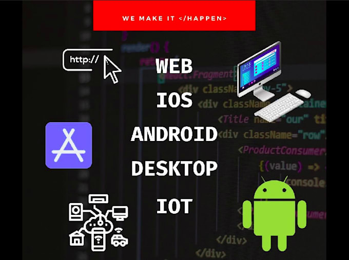 Do java, python, javascript, web and mobile application projects by Code_friends | Fiverr
