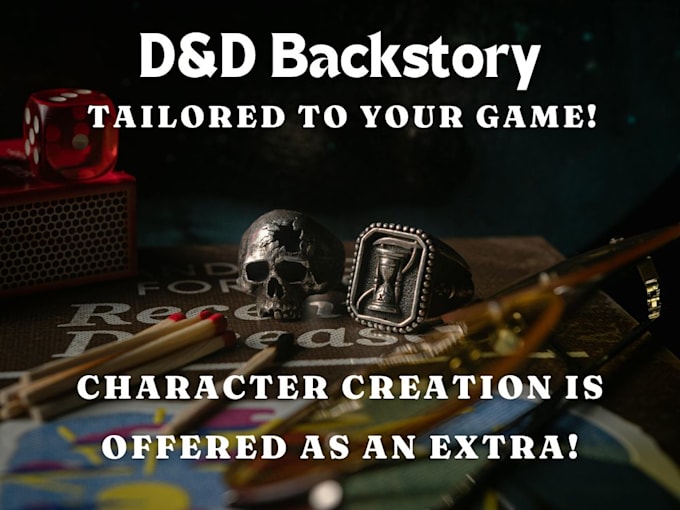 Write your dnd character backstory by Kristinleb | Fiverr