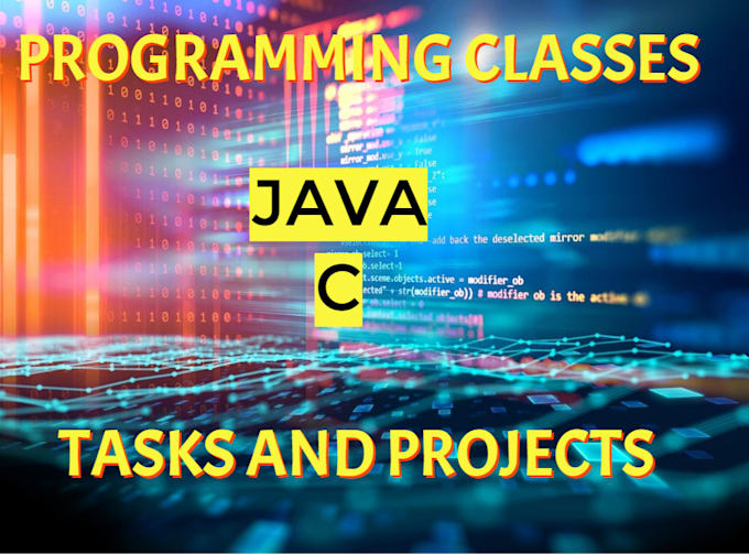 Do C And Java Programming Classes By Paucoderch Fiverr