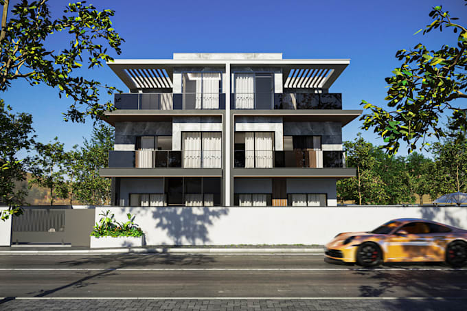 Create exterior render and animation in 3ds max by Metaeffect | Fiverr