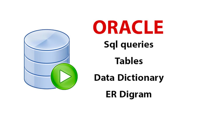 Create your oracle database , er diagram , data dictionary, sql queries ...