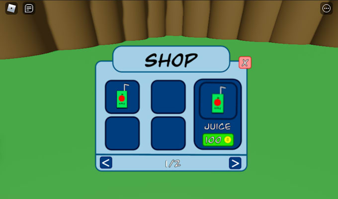 Make a roblox ui with open button if you want by Voko_designs | Fiverr