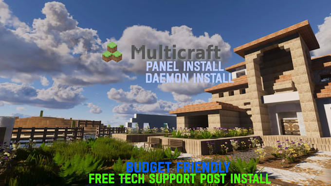 Install multicraft panel for you by Superaos | Fiverr