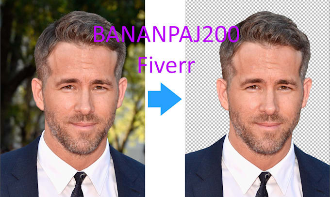 Remove any background and make it transparent by Bananpaj200 | Fiverr