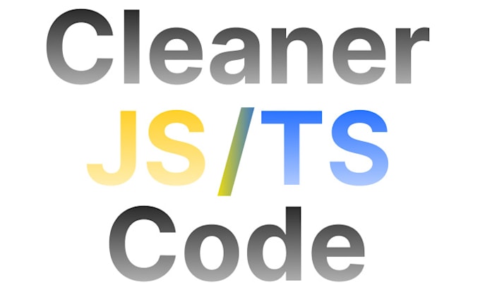 Make your code cleaner by Malikmouhiidine | Fiverr