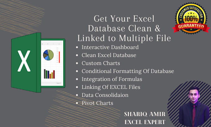Clean your excel database and link your multiple excel files by Shariq ...