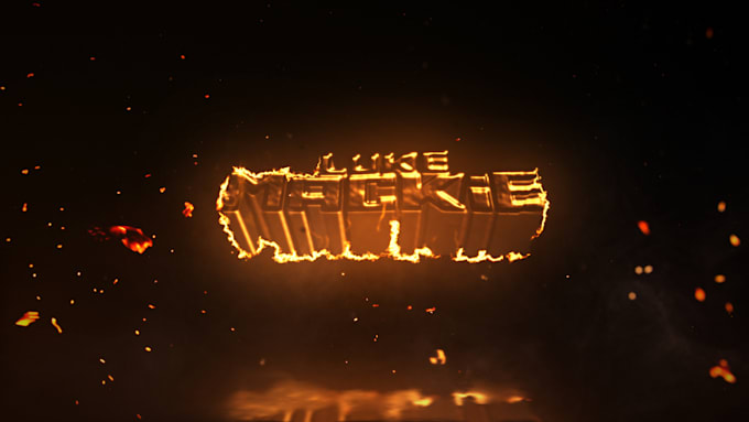 Create a realistic fire logo reveal by Lukeivi | Fiverr