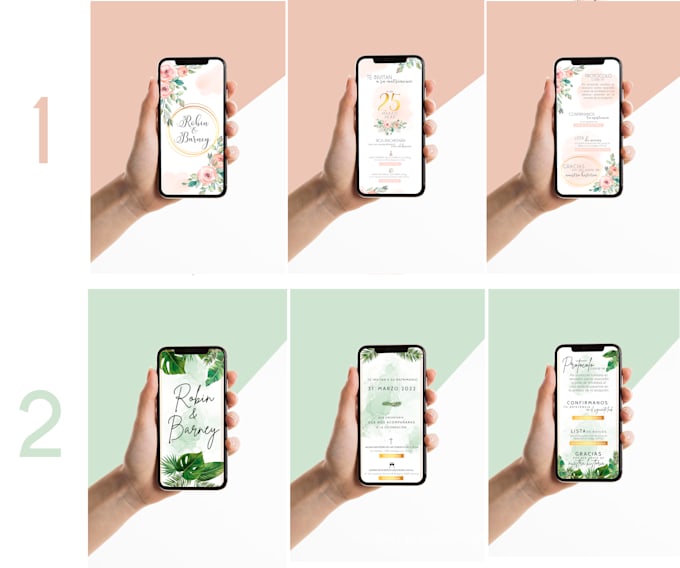 Design interactive digital invitations for your event by Alexandra_rami ...