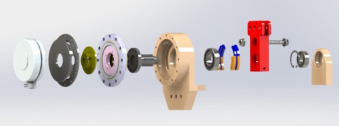 Design 2d and 3d models in solidworks by Arosh_95 | Fiverr