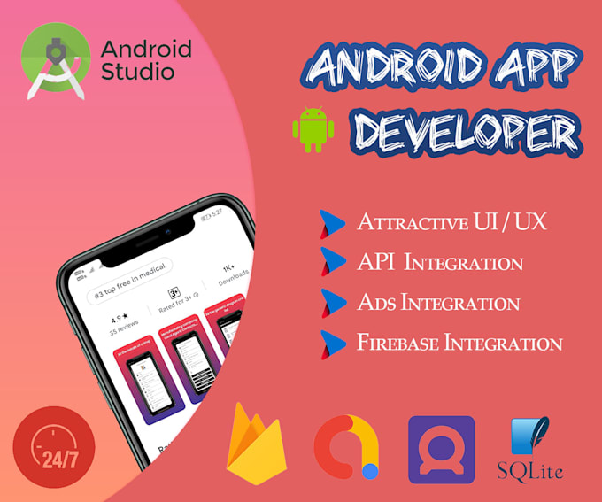 Create firebase android app by Supun93 | Fiverr