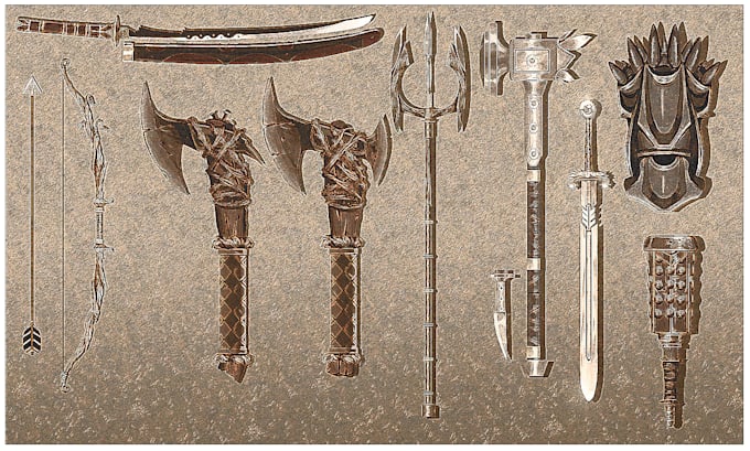 Create weapons, assets, objects, icons, props in any style by ...
