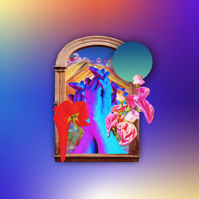 Design creative aesthetic digital collage art by Gingerartwork | Fiverr