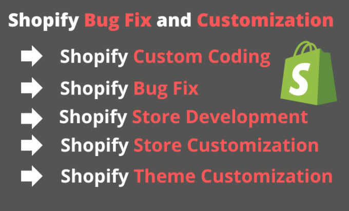 Do shopify bug fix and shopify custom coding by Arslanzahid401 | Fiverr Do shopify bug fix and shopify custom coding by Arslanzahid401 | Fiverr