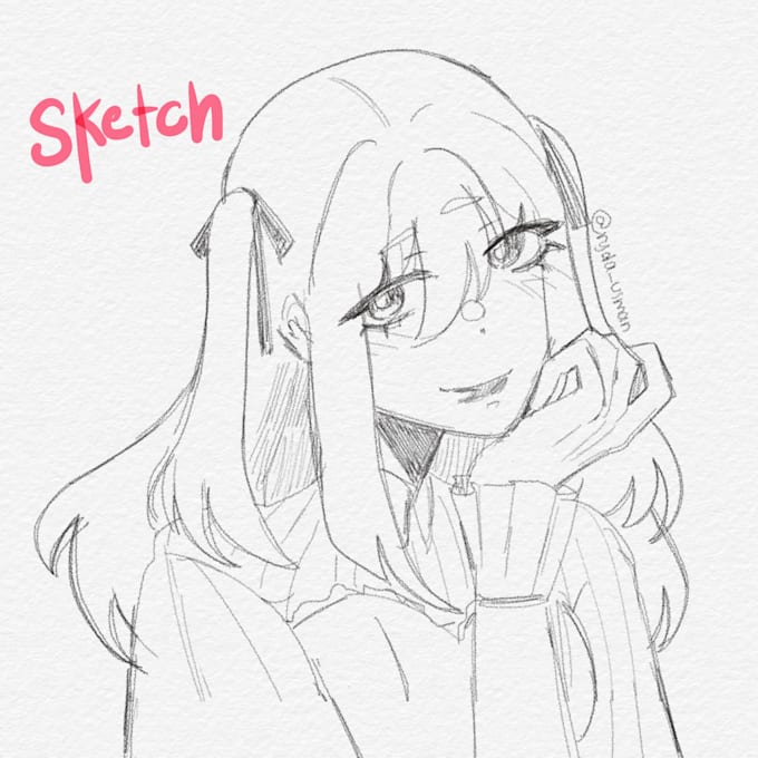 Do digital art for your oc or favourite anime character by Ryda_usman ...