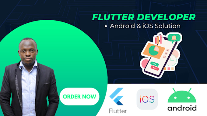 Flutter developer custom mobile app development bug fixes by Hudsonfreema385 | Fiverr