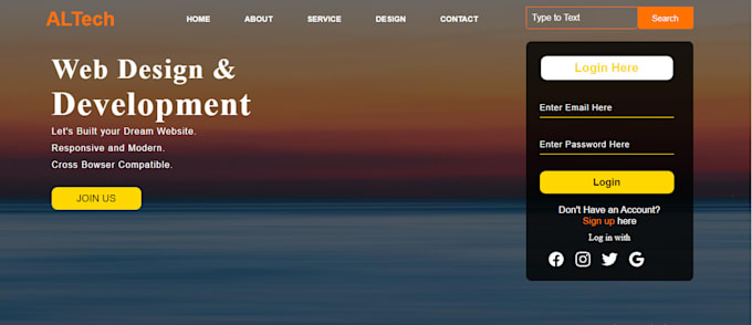 Convert your design into html css webpage by Alialvi924 | Fiverr Convert your design into html css webpage by Alialvi924 | Fiverr
