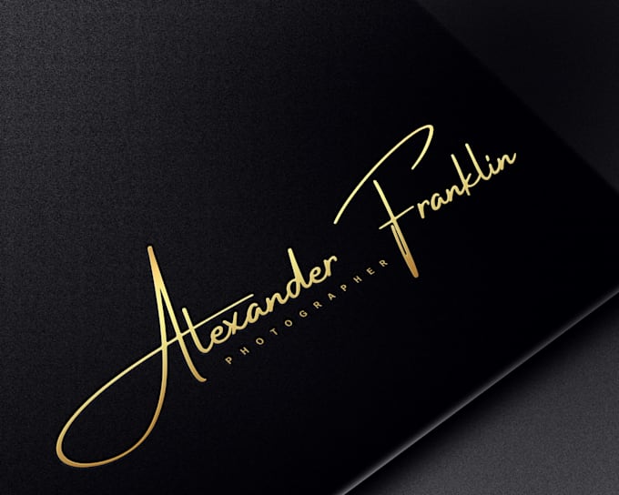 Design signature handwritten logo by Nusrat_cheema | Fiverr